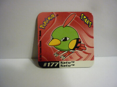 Staks Magnet Aimant Pokémon Nintendo 2002 N° 177 NATU | eBay