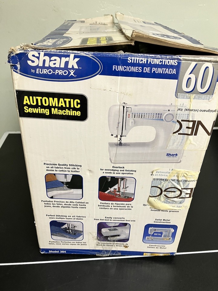 Shark Euro Pro X Sewing Machine Model Shark 384 | eBay