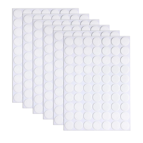 350Pcs Clear Double-Sided Sticky Adhesive Dots 6Mm/0.24” round ...