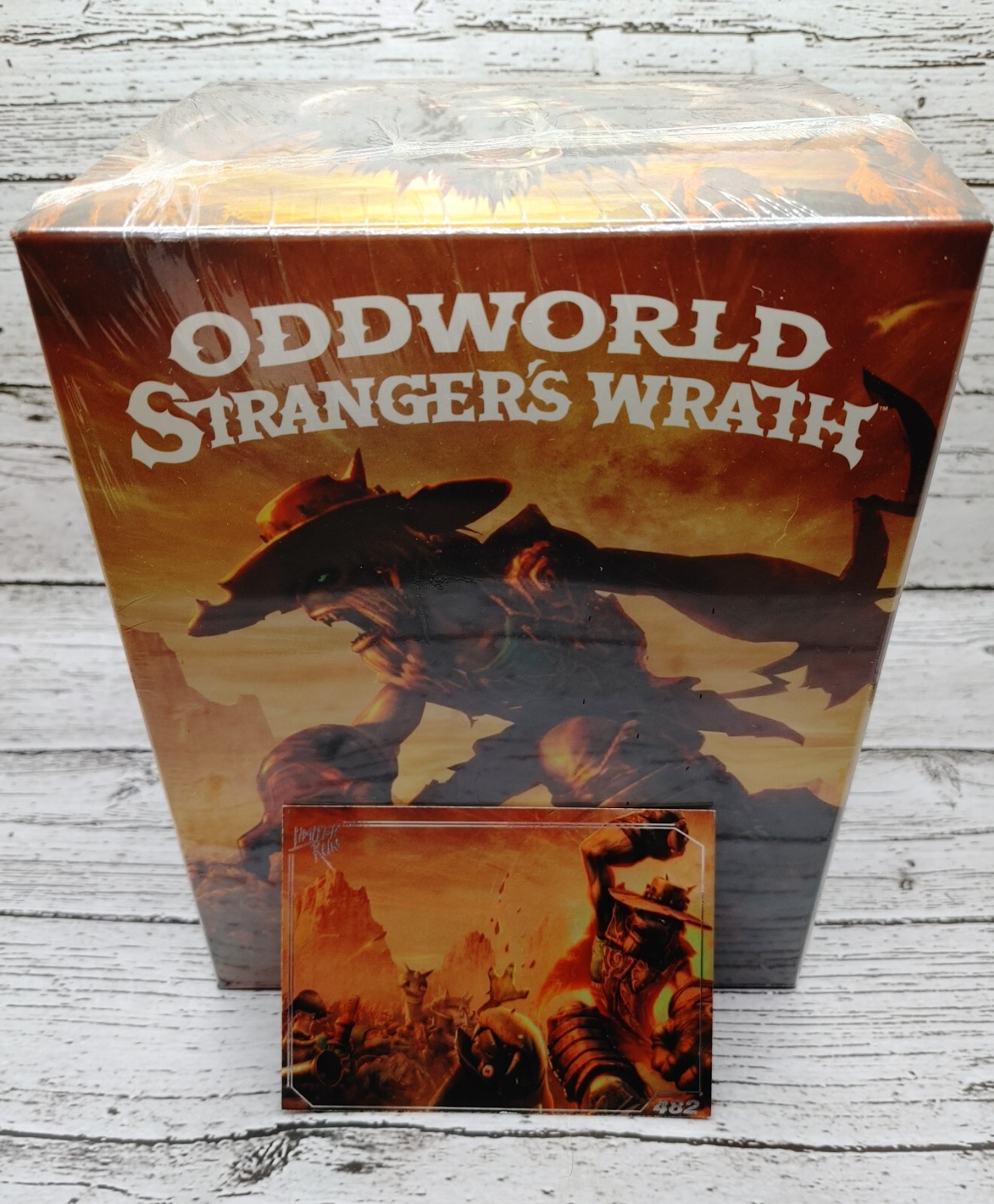 PS3 ~RARE ONLY 4000 COPIES~ ODDWORLD STRANGERS WRATH COLLECTORS EDITION ...