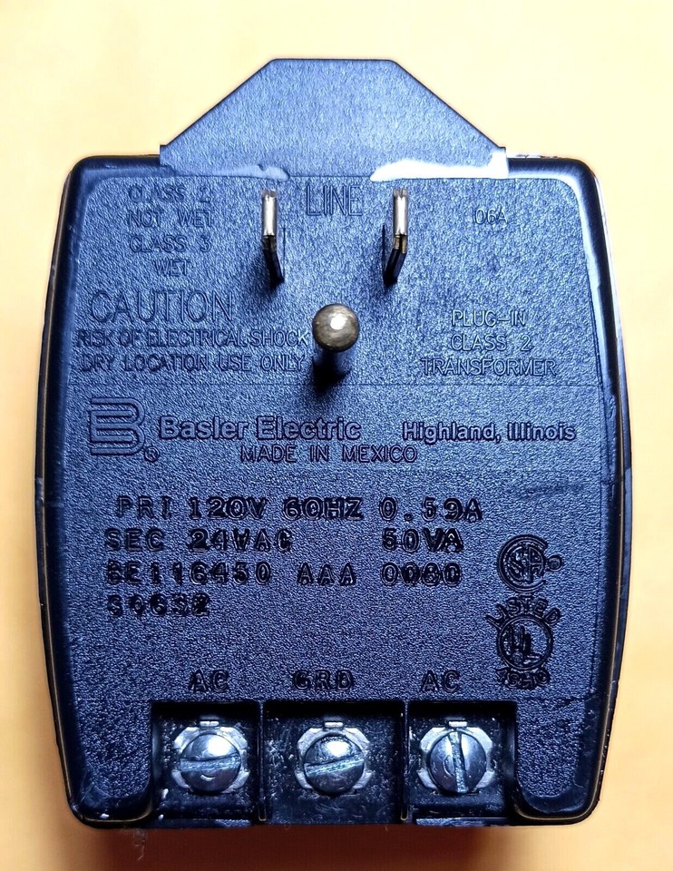 Lutron Sivoia QED SV-50SF-PI Transformer 24 VAC Class 2 | eBay