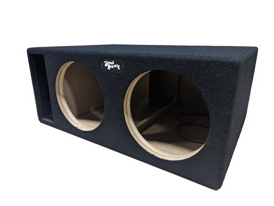 12" SKAR DUAL SOUND MEKANIX Subwoofer Enclosure Box SVR VXF ZVX Made In ...