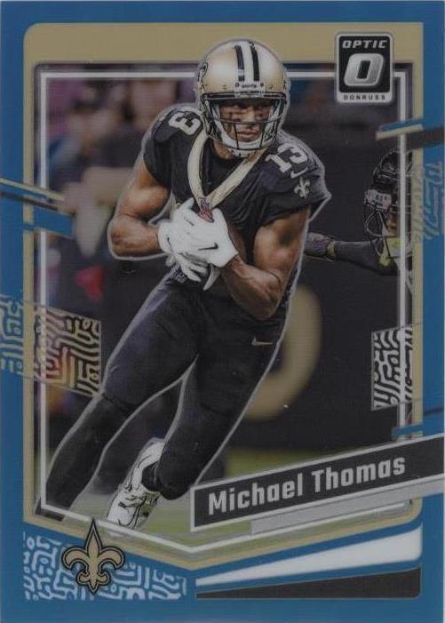 2023 Panini Donruss Optic - Michael Thomas #137 Aqua Prizm /299 for ...
