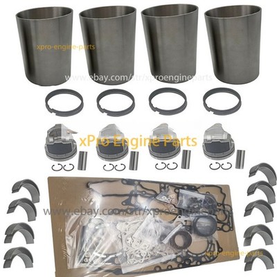 New Overhaul Rebuild Kit Fit For Kubota V1200 Engine RX245 RX275 RX2750 ...