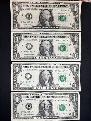 Star Note Fancy Dollar Bills From New York Lot Of 8 2013-2021 | eBay