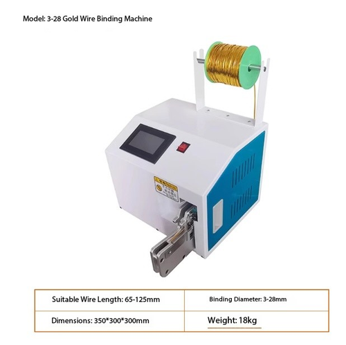 Automatic Cable Bundling Machine Semi-Automatic Cable Bundling Machine ...