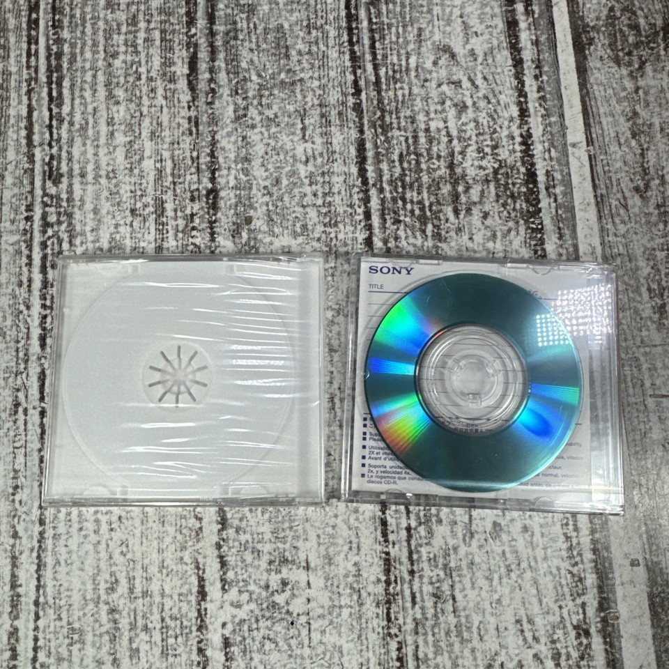 Sony CD-RW 156MB Rewritable Discs Mavica Video Cameras MCRW-156A + CDR ...