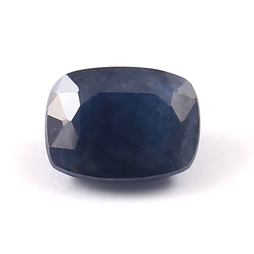 3.45 Ct 100% Natural Burmish Blue Sapphire Unheated Cushion Cut Loose ...