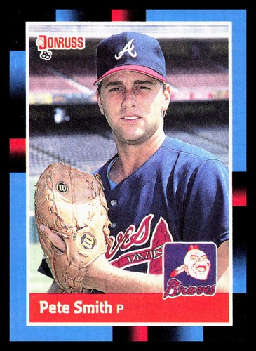 1988 Donruss 571 Pete Smith Atlanta Braves Baseball Card | eBay