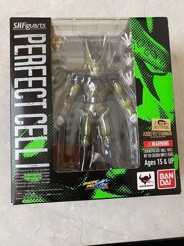 SH Figuarts Dragon Ball Z: PERFECT CELL Action Figure 160mm Bandai Exc ...