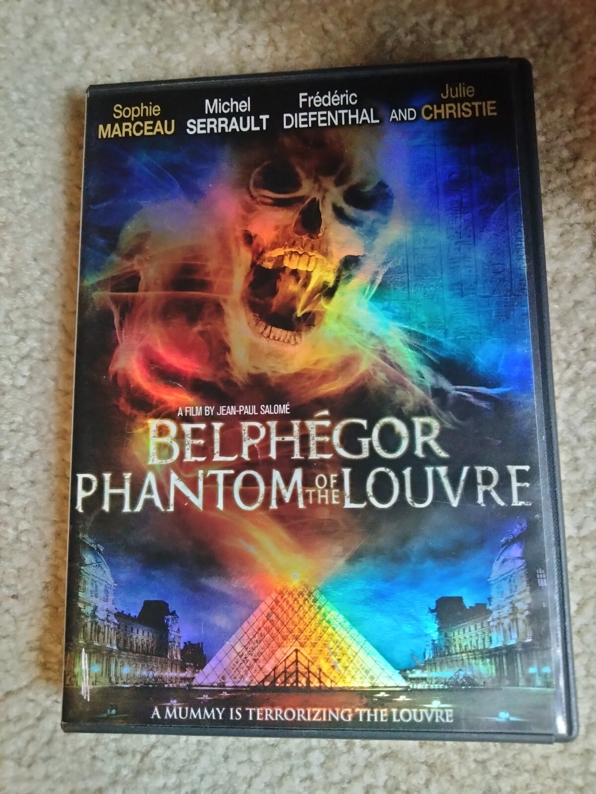 BELPHEGOR PHANTOM of the LOURVE dvd 2001 horror MUMMY Sophie Marceau ...