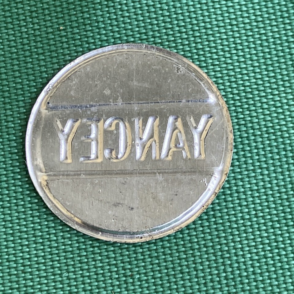 COAL MINE SCATTER TAG TRADE NAME "YANCEY" USED BY HARLAN FUEL CO YANCEY ...