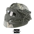 Tactical G4 Helmet Full Face Mesh Mask Goggles Armor Protective PJ FAST ...