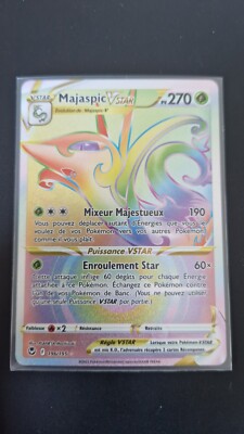 MAJASPIC VSTAR 196/195 HOLO SECRETE - NEUF - CARTE POKEMON | eBay