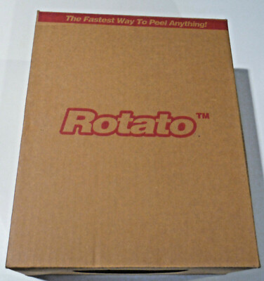 Rotato Veggie Manual Peeler -Potatoes Apples Fruit Vegetable Tool w ...