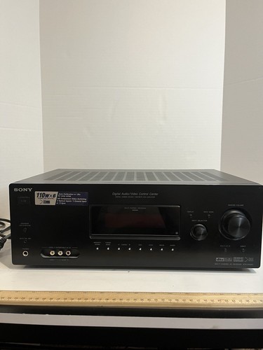 Sony 6.1 Channel AV Receiver STR-DG500 Digital Audio/Video Control ...
