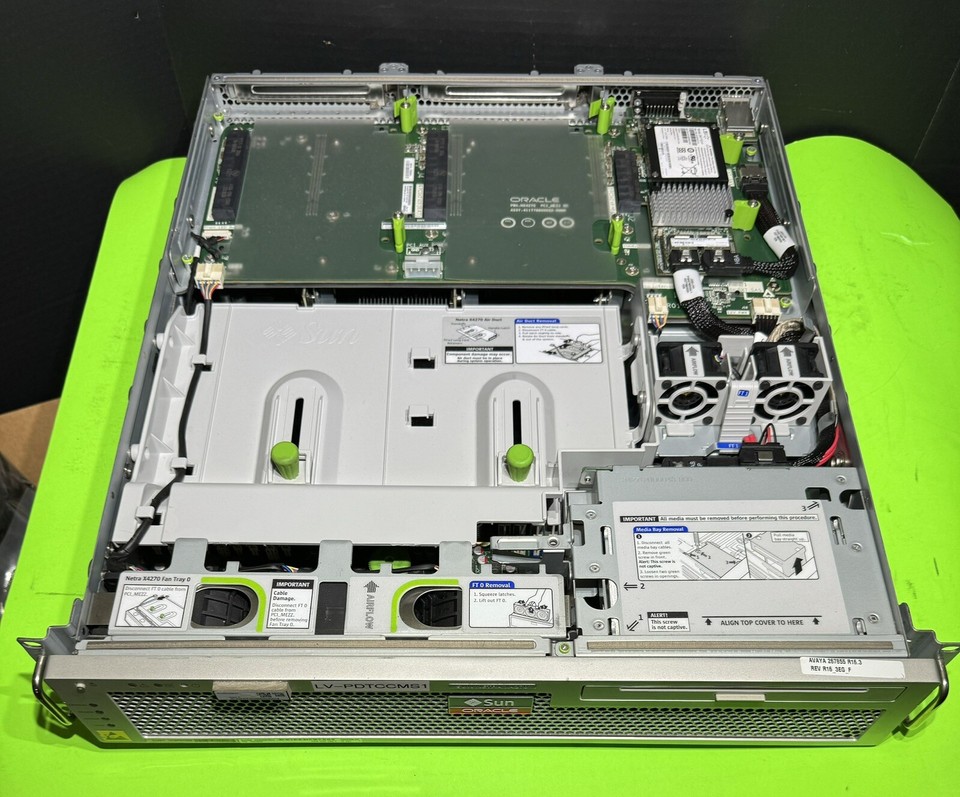 Sun Oracle NETRA X4270, 2.13GHz Xeon L5518 CPU 4GB Memory 2-Drive ...