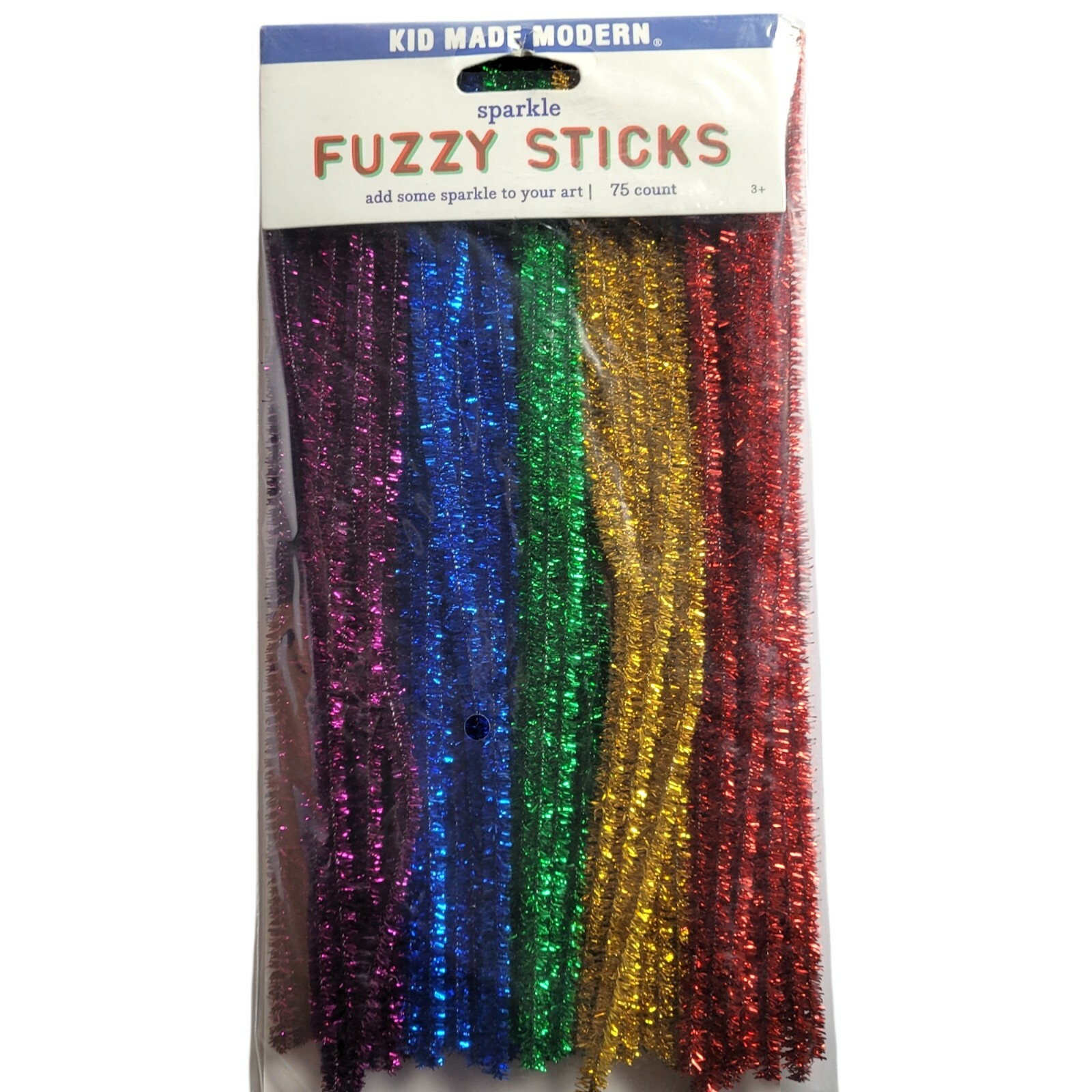 Kid Made Modern 75ct Sparkle Fuzzy Sticks Pipe Cleaners for sale online ...