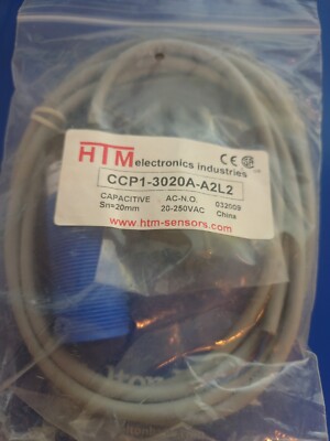 HTM CCP1-3020A-A2L2 CAPACITIVE PROXIMITY SENOR 20-250VAC, NEW | eBay
