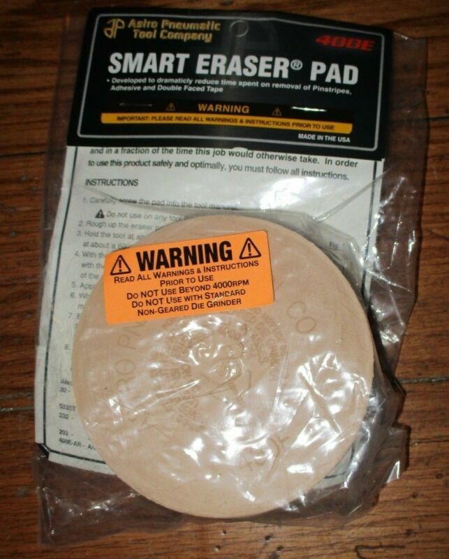 Astro 400E Smart Eraser Wheel Pad For Pinstripe Removal Tool New Free ...