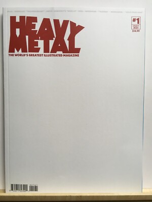 Heavy Metal #1 BLANK Variant Magazine NM 2025 | eBay