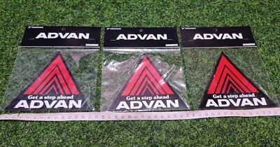 Genuine YOKOHAMA Advan Racing Decal Sticker 3 pcs. JDM Rare EK9 EG6 | eBay