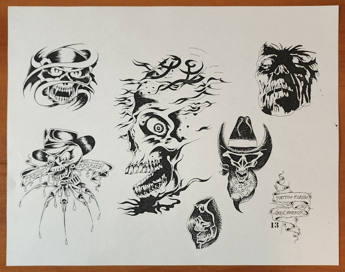 Traditional Horror Tattoo