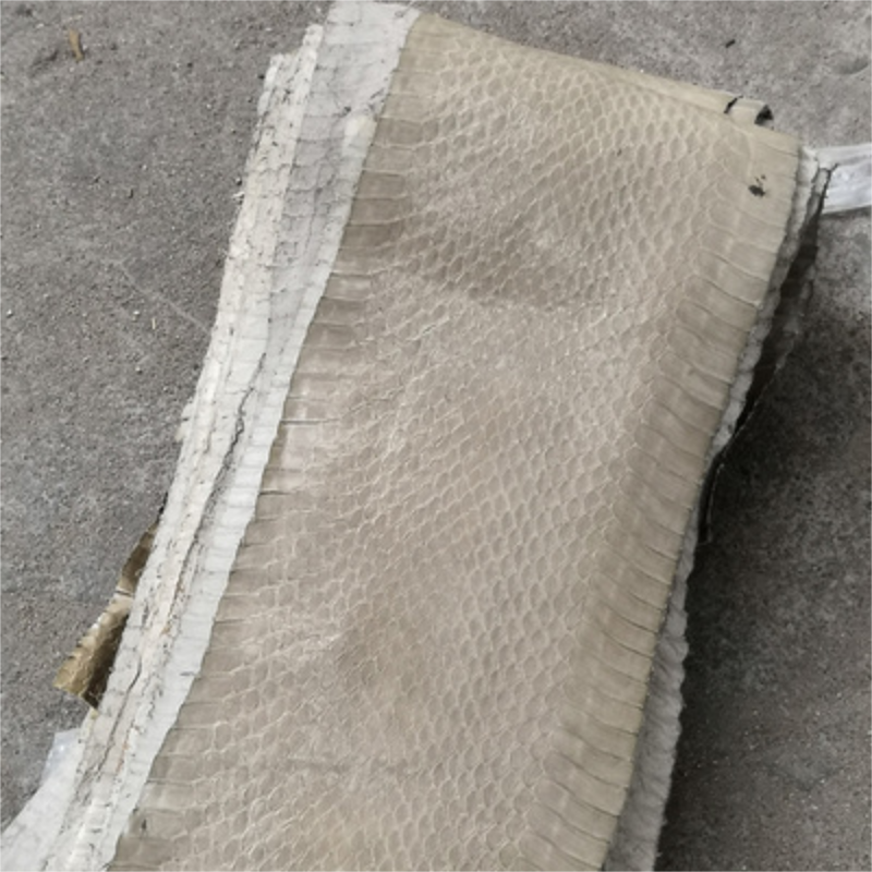 Real Snake Skin Leather Hide Snakeskin Leather Water/Grass Snake Craft ...