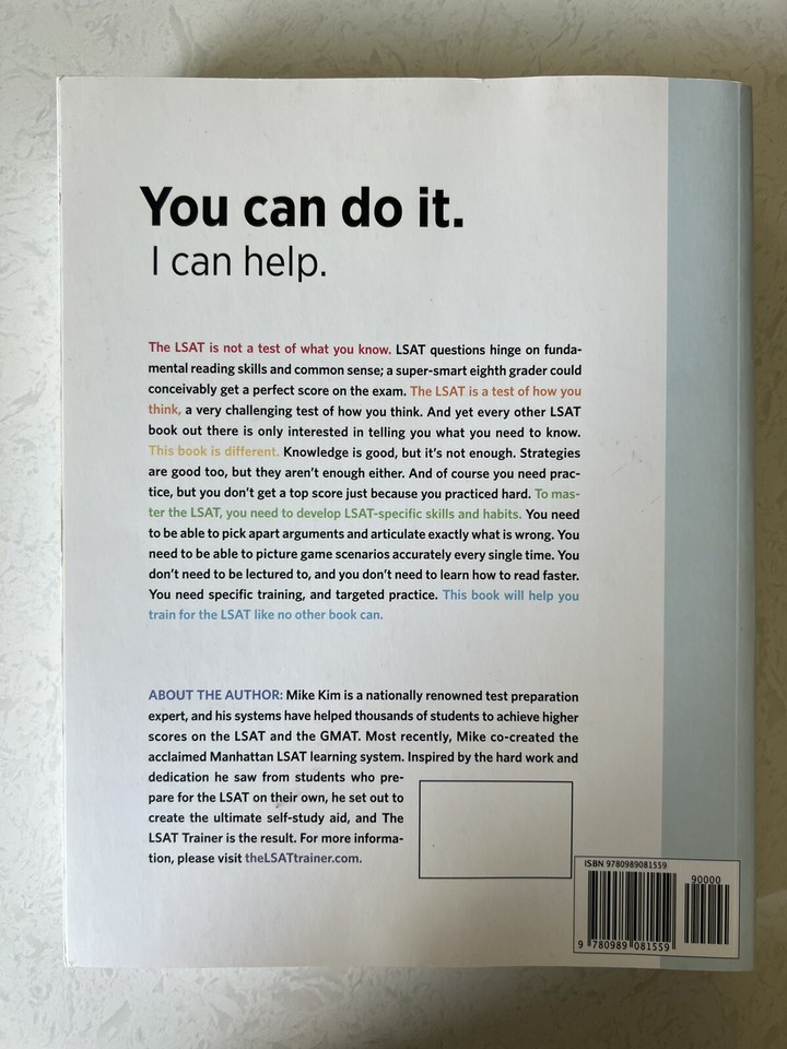 The LSAT Trainer : A Remarkable Self-Study Guide for the Self-Driven ...