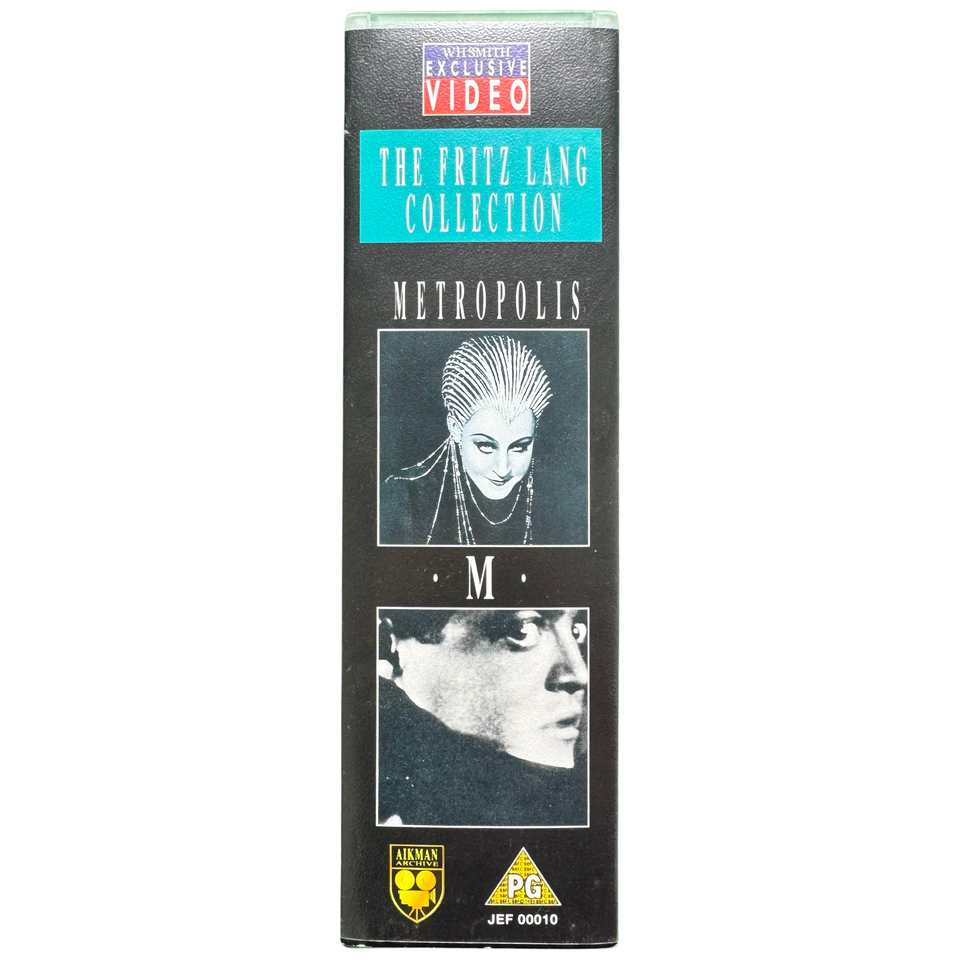 M + Metropolis Fritz Lang Box Set VHS PAL UK Very Good Condition | eBay UK