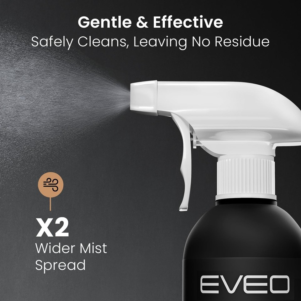 EVEO® Screen Cleaner Spray Kit (Streak-Free) TV Screen Cleaner for ...