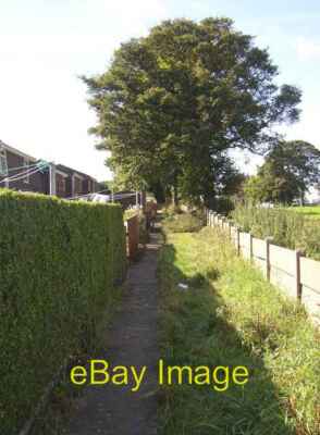 Photo 6x4 Path behind the houses, Sherburn Road, Rastrick Elland ...