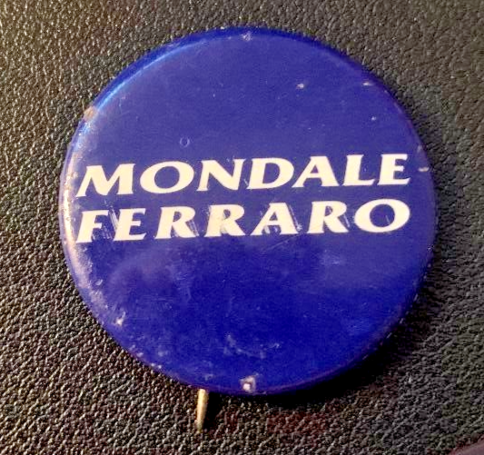 Mondale Ferraro Political Button | eBay