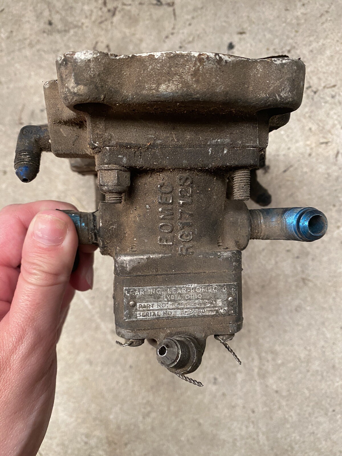 Lear-Romec Fuel Pump #RG-15980P | eBay