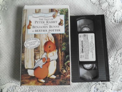 Tale of Peter Rabbit and Benjamin Bunny VHS 1893-1993 100th Anniversary ...