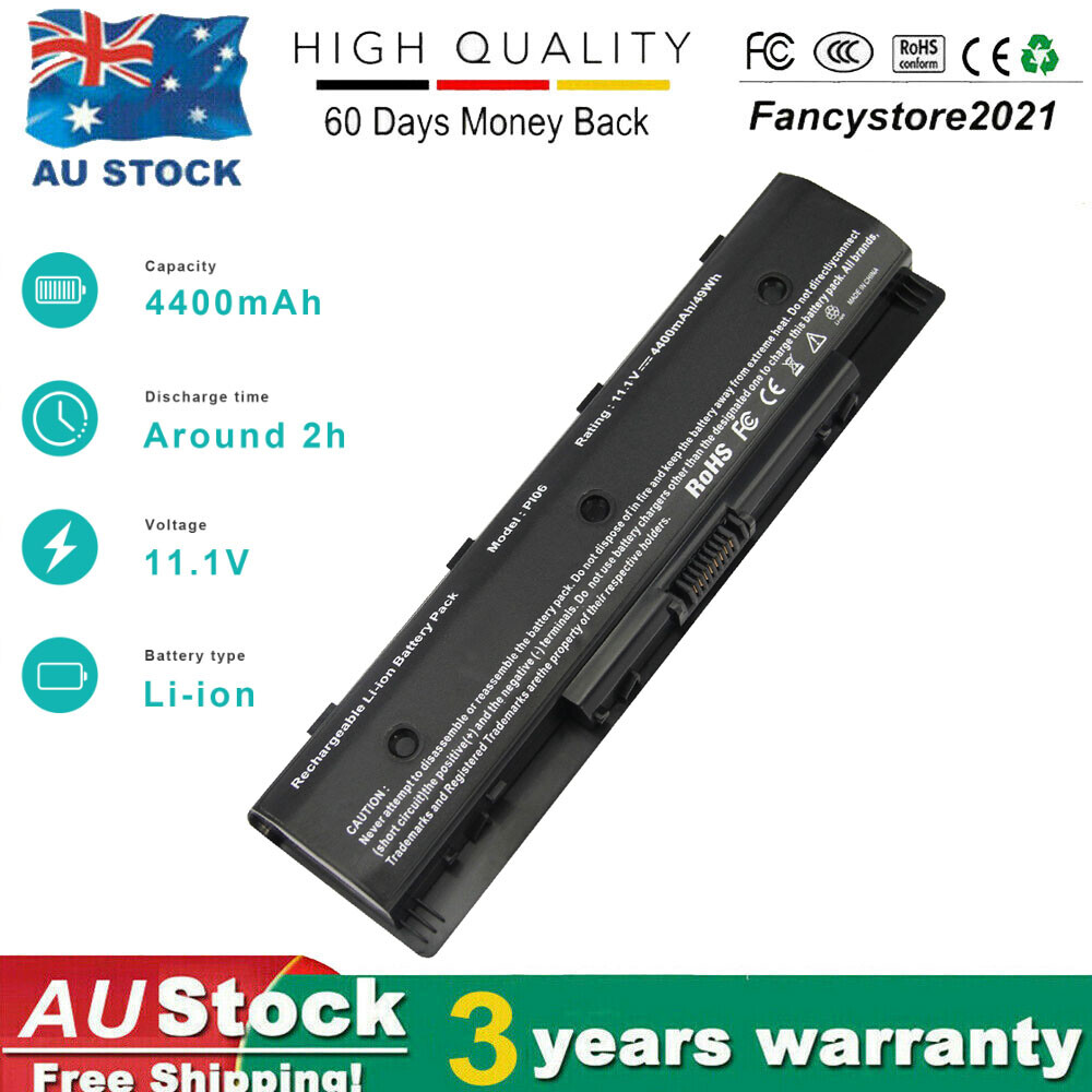 Laptop Battery Replace HP PI06 710416-001 710417-001 Pavilion 15t 15z ...