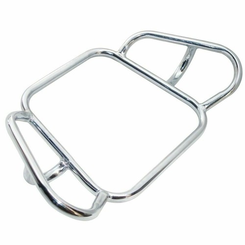 Fits Royal Enfield Solid Front Engine Crash Bar Leg Guard chrome plated ...