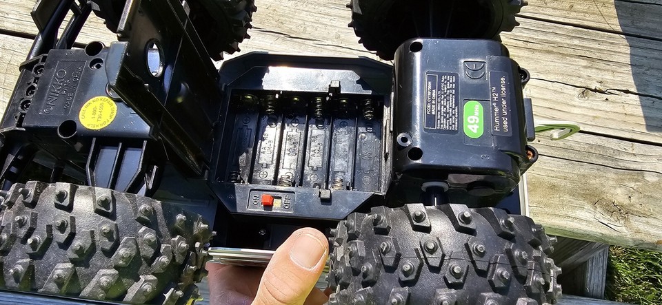 2 Vintage Hummer H2 Nikko Remote Control RC Trucks Untested With ...