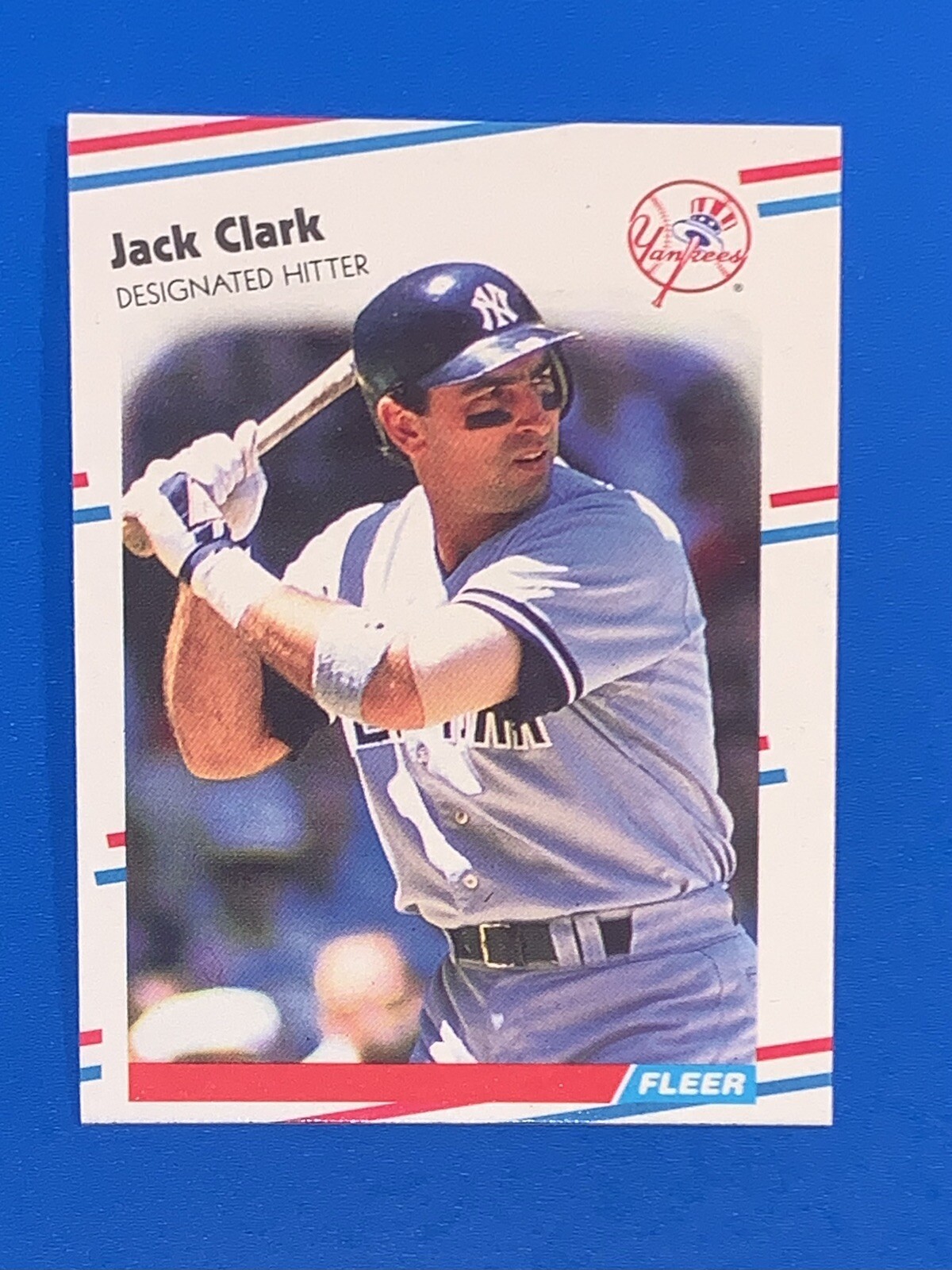 1988 Fleer Update Jack Clark Baseball Card #U-47 New York Yankees NM ...