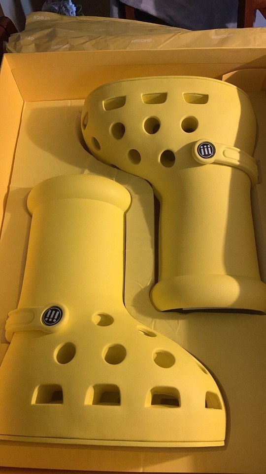 Mschf Big Red Boot x Crocs Size 9 Limited Edition Deadstock | eBay