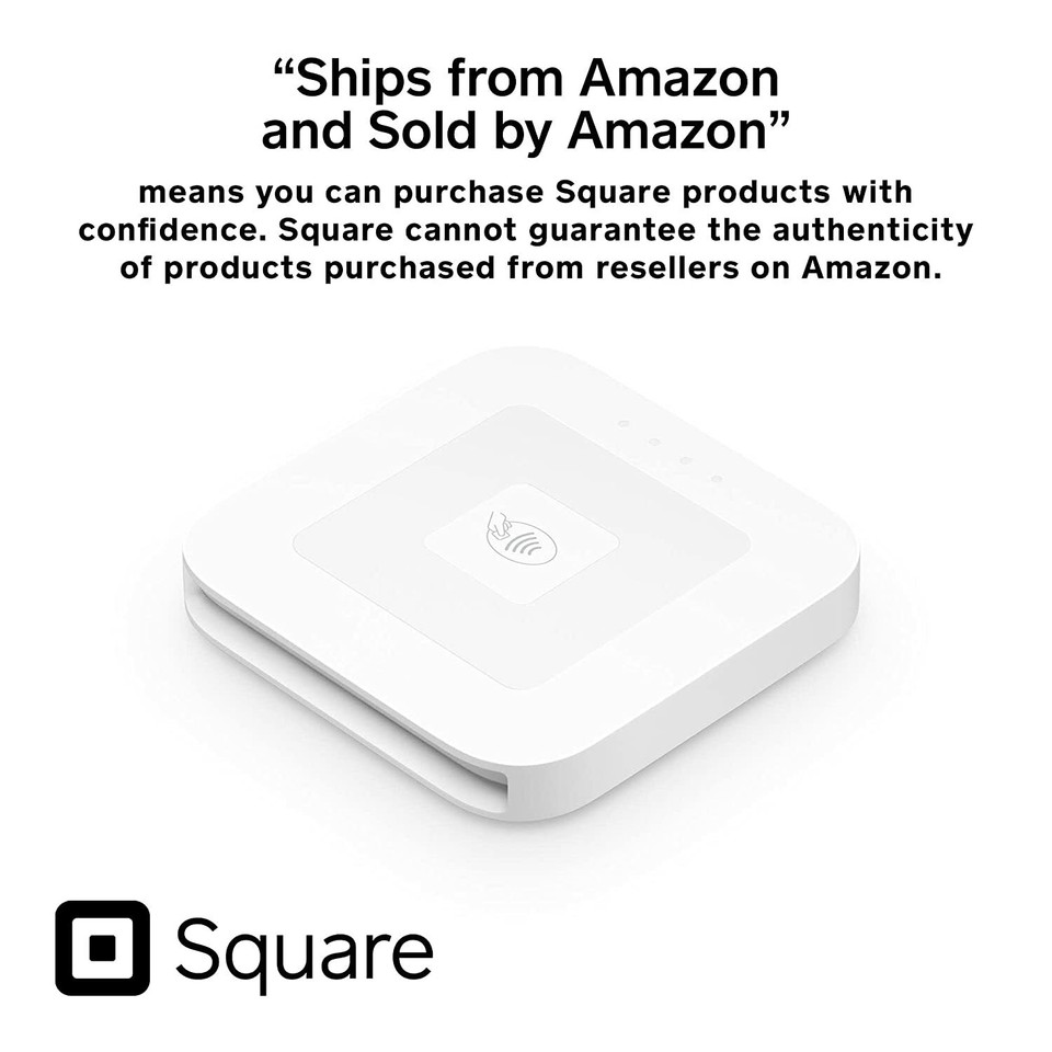 Square Contactless and Chip Reader - Swipe, Tap, NFC (A-SKU-0507) - [LN ...
