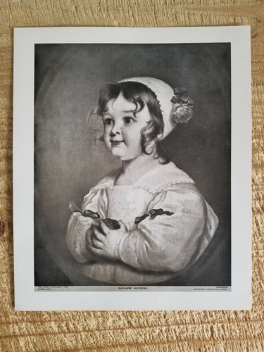 SUZANNE HUYGENS BY HANNEMAN.12" x 10" VTG EXTRA SIZE PERRY PICTURES ART ...