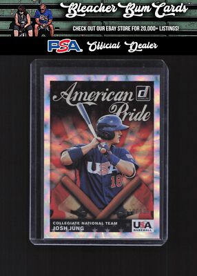 2019 Donruss AP10 Josh Jung American Pride Holo Foil /999 | eBay