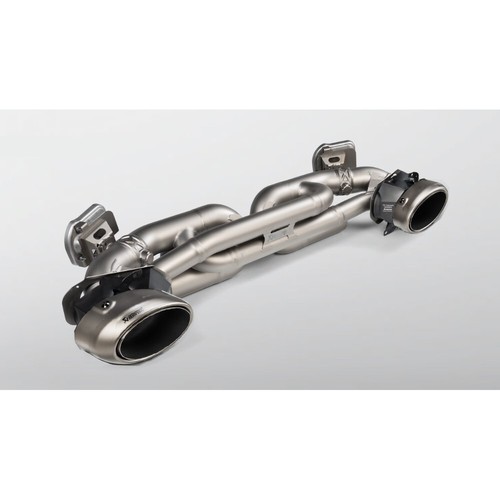 Akrapovic Titanium Exhaust & Ti Tips for 2020-2023 Porsche 911 Turbo ...