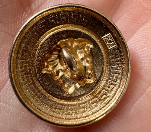 Set of 5 Versace buttons Gold/Black 20MM | eBay UK