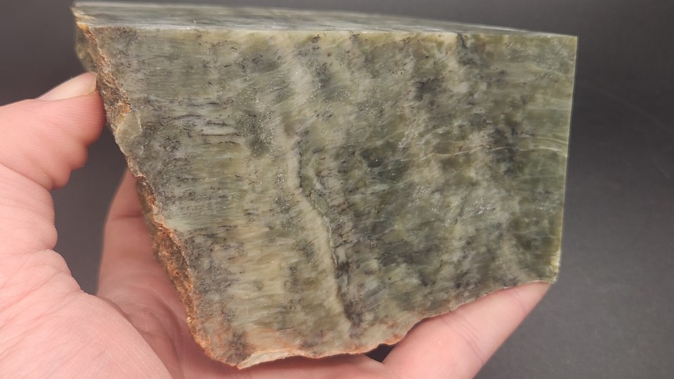 Chatoyant Wyoming Actino-Nephrite Jade 2.7 lbs - Green Door | eBay