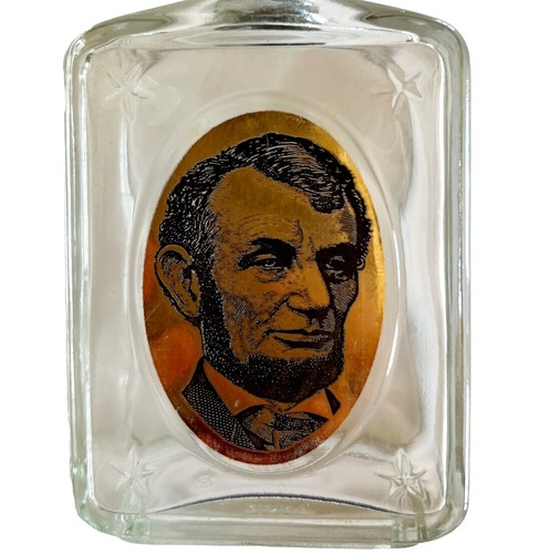 Avon President Abraham Lincoln Empty Glass Aftershave Bottle Vintage ...