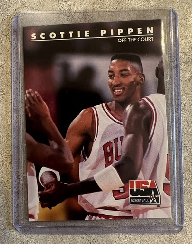Scottie Pippen #68 - 1992 Skybox USA - USA Olympic Basketball - Dream ...