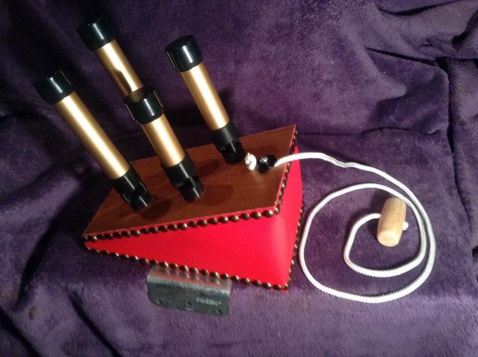 Bright RED Bellows train whistle choo-choo sound | eBay