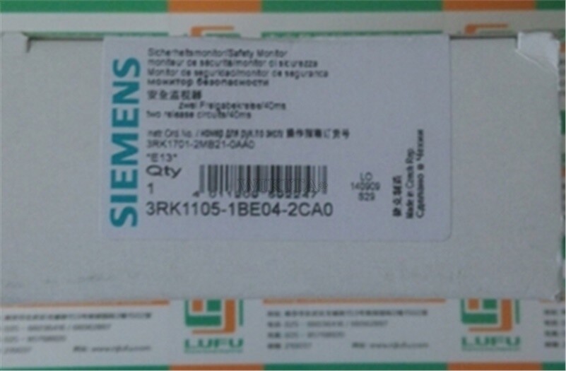 1Pc New Siemens Safety Monitor Relay 3RK1105-1BE04-2CA0 ck | eBay